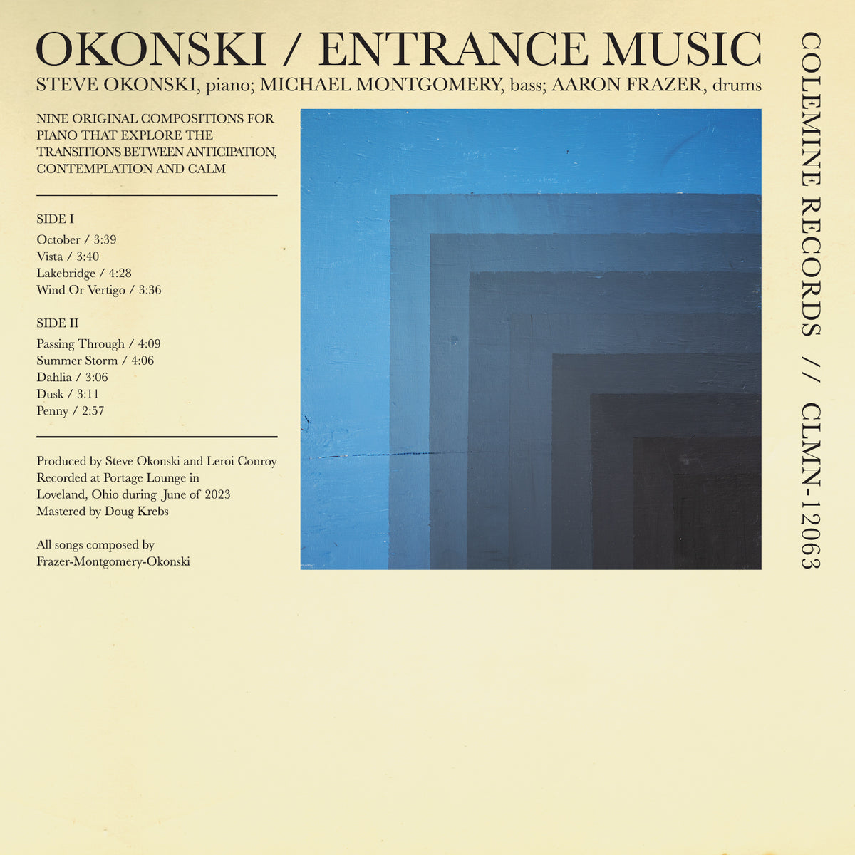 OKONSKI - ENTRANCE MUSIC (LP/CD) – 10,000 Hz Records