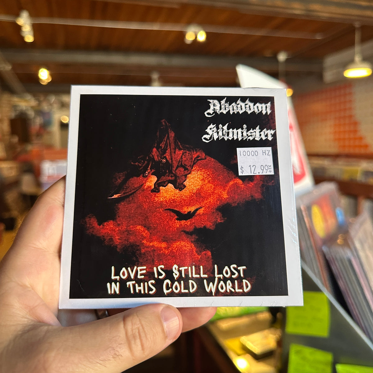 ABADDON KILMISTER - LOVE IS STILL LOST IN THIS COLD WORLD (CD) – 10,000 ...
