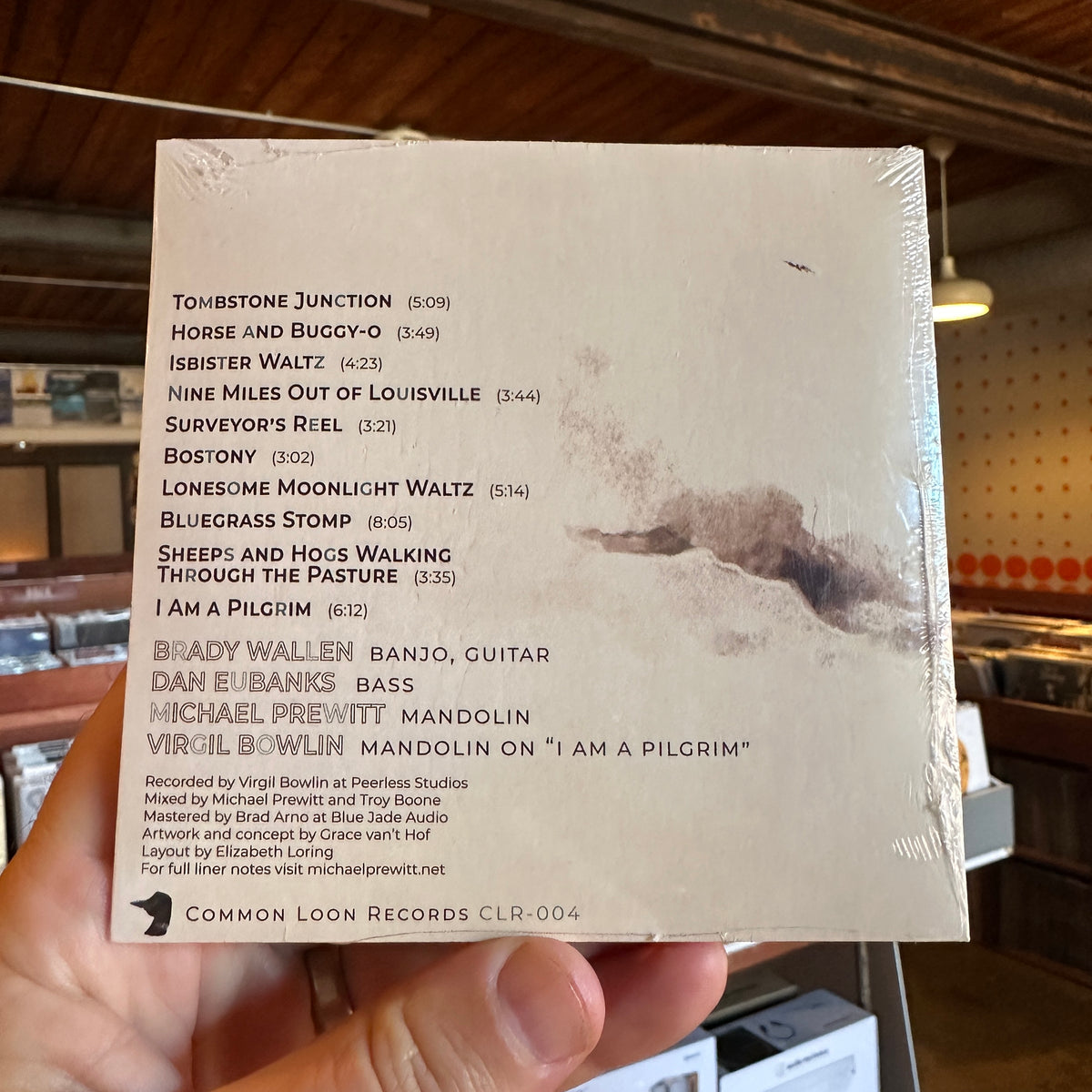 MICHAEL PREWITT - THE PEERLESS MOUNTAIN SESSIONS (CD) – 10,000 Hz Records