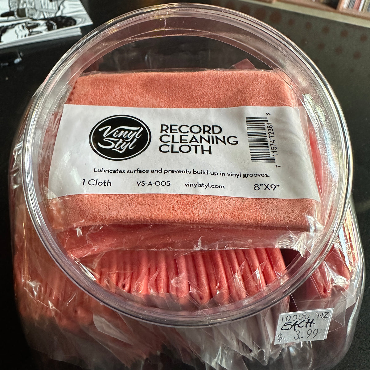 VINYL STYL RECORD CLEANING CLOTH – 10,000 Hz Records