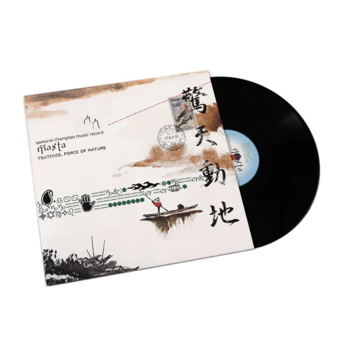 V/A - SAMURAI CHAMPLOO MUSIC RECORD: MASTA (2xLP) – 10,000 Hz Records