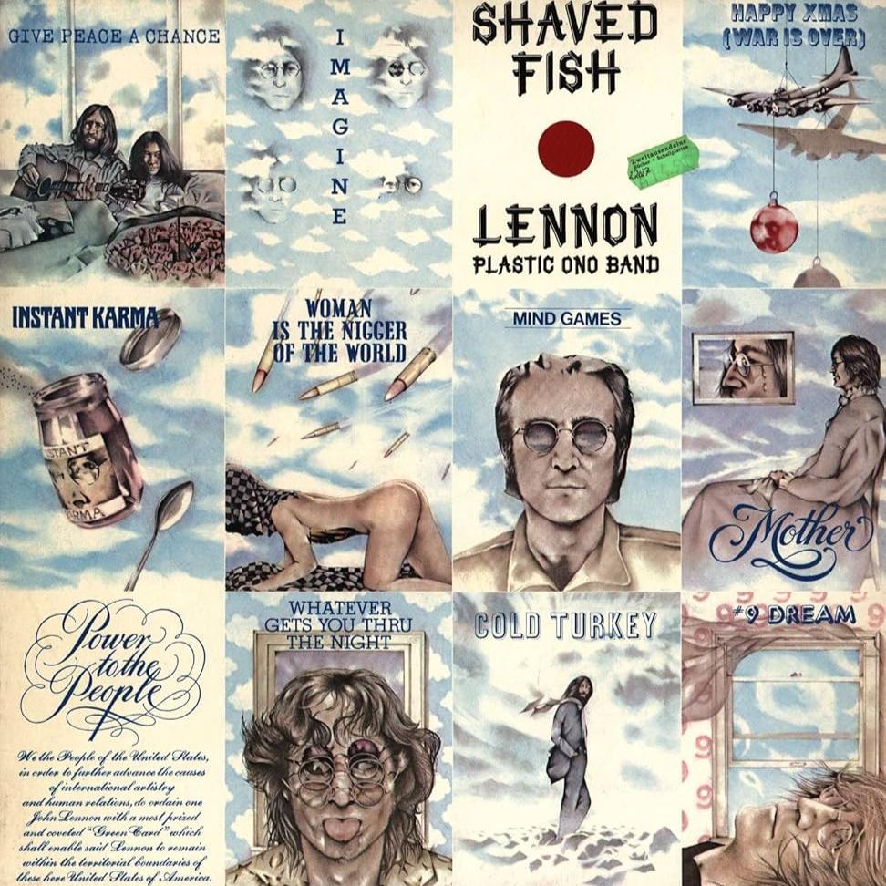LENNON PLASTIC ONO BAND - SHAVED FISH (LP) – 10,000 Hz Records
