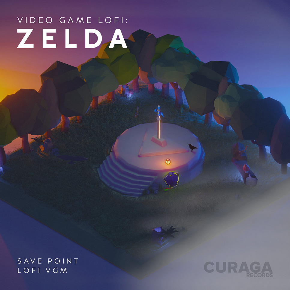SAVE POINT - VIDEO GAME LOFI: ZELDA (CASSETTE) – 10,000 Hz Records
