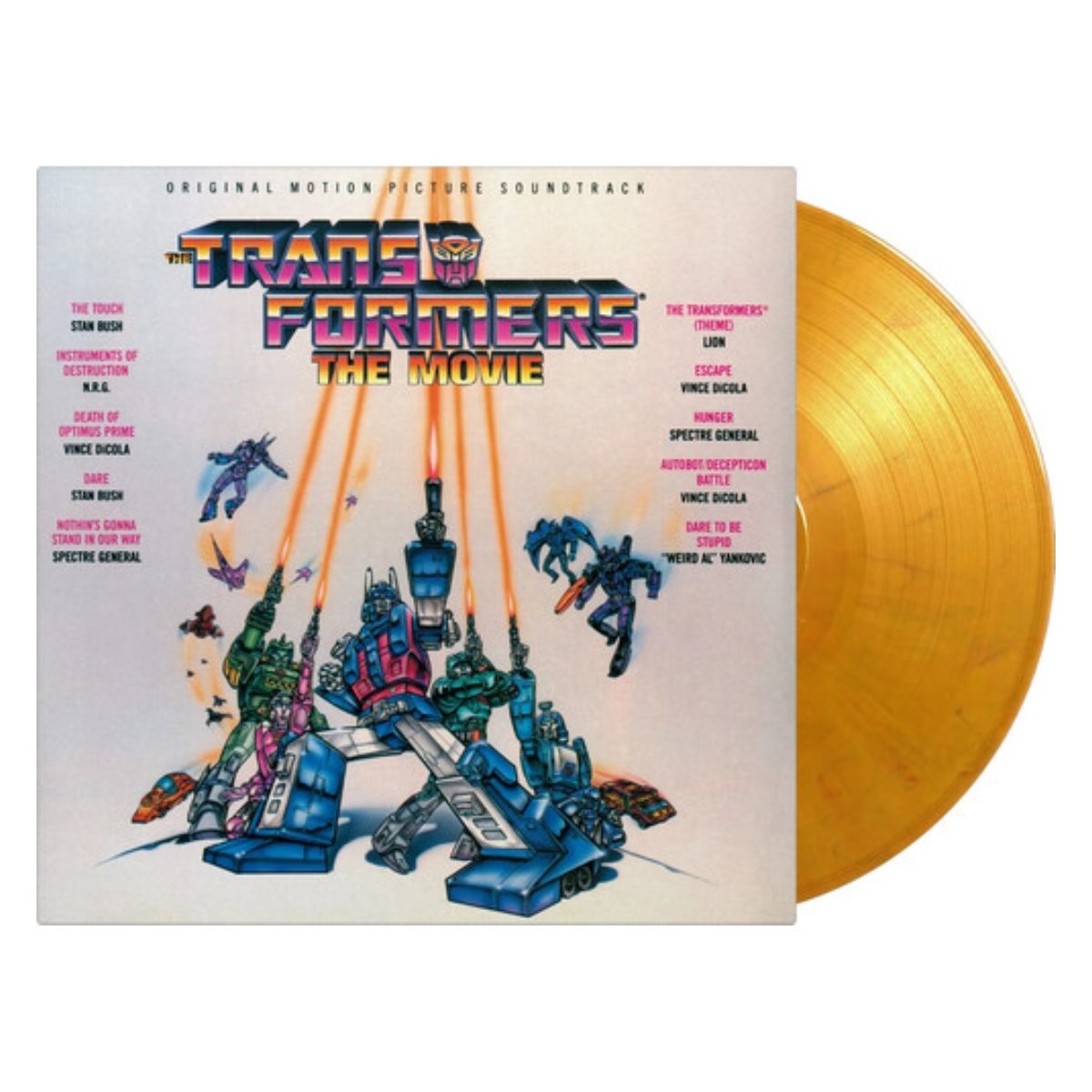 OST: V/A - TRANSFORMERS: THE MOVIE (LP) – 10,000 Hz Records