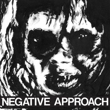 NEGATIVE APPROACH - 10 SONG EP (7") – 10,000 Hz Records