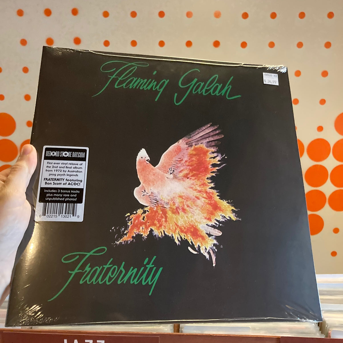 FRATERNITY - FLAMING GALAH (2xLP) – 10,000 Hz Records