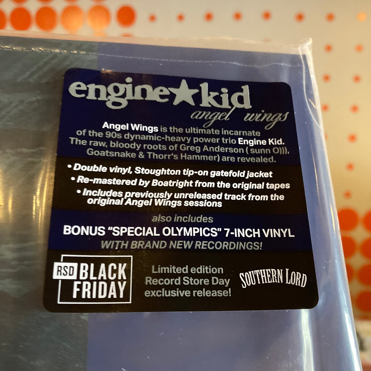 ENGINE KID - ANGEL WINGS+2021 FLEXI (2xLP) – 10,000 Hz Records